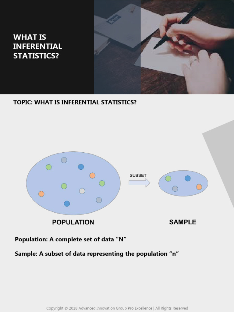 R S08+C047+ +What+is+Inferential+Statistics | PDF