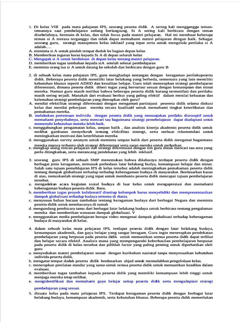 PDF Tryout Simulasi | PDF