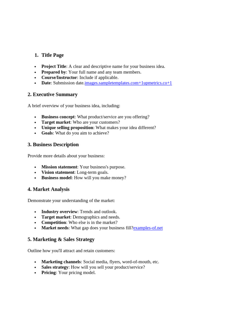 Business Proposal Template | PDF
