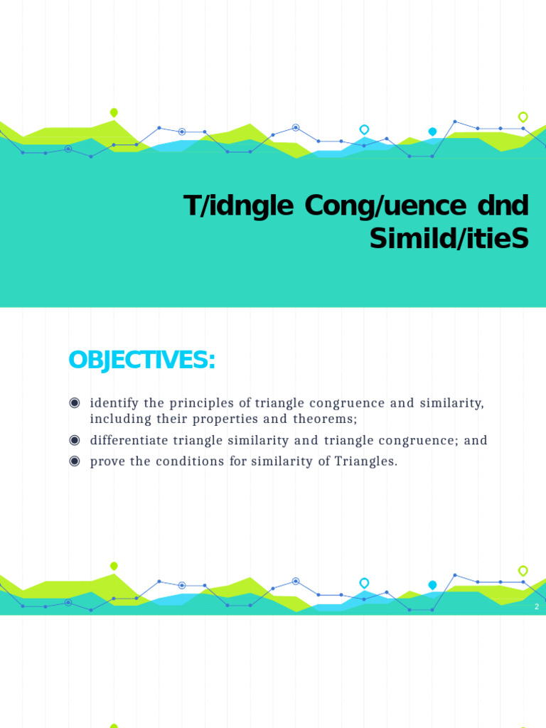 Triangle Congruences and Similarities | PDF | Triangle | Euclidean ...