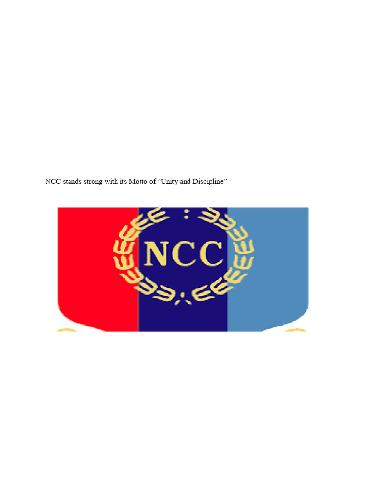 Aims of NCC | PDF | Military Organization | Military Education And Training