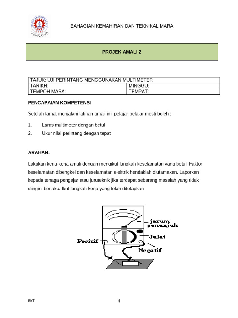 Unit2-Amali 2 Uji Perintang | PDF