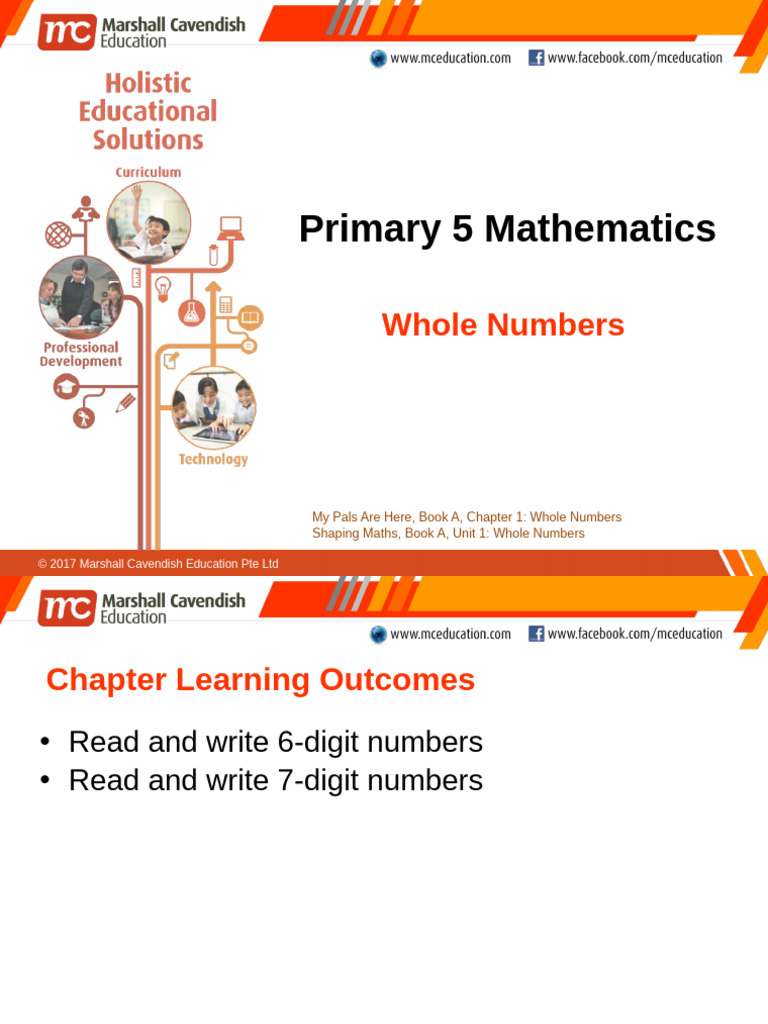 Whole Numbers: 6 & 7-Digit Mastery | PDF | Mathematics