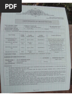 BIR Form 2303: Certificate of Registration | PDF | Taxes | Income Tax