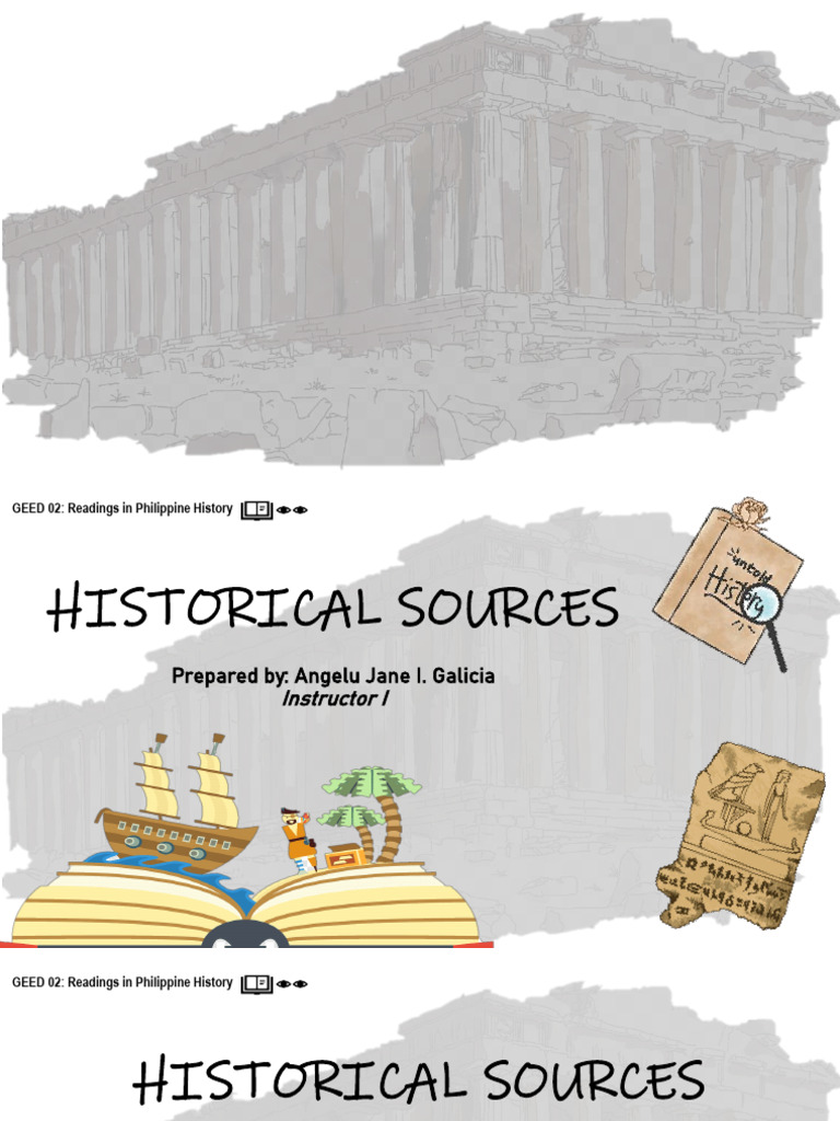 Understanding Historical Sources | PDF | Primary Sources