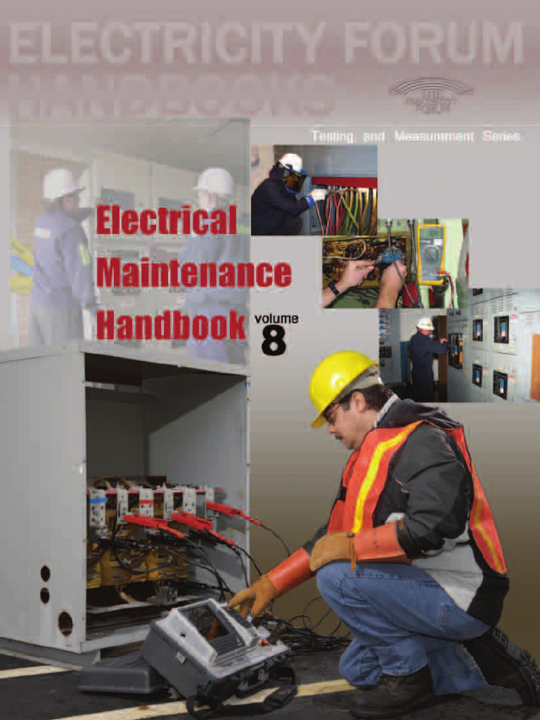 Electrical Maintenance Handbook Vol. 8 | PDF | Insulator (Electricity ...