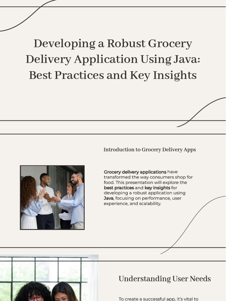 Freepik Developing A Robust Grocery Delivery Application Using Java Best Practices and Key ...