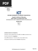 Senior Five ICT Scenario Items Guide | PDF | Educational Technology ...