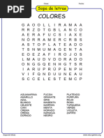 Sopa de Letras de Ecosistemas para Niños | PDF