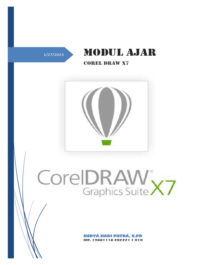 Modul Materi Corel Draw x7 | PDF