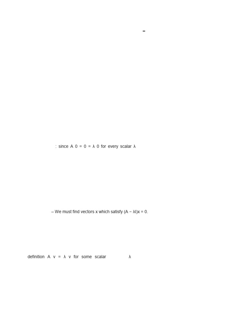 Chapter 5 Lecture Notes Eigenvalues And Eigenvectors Pdf 7417