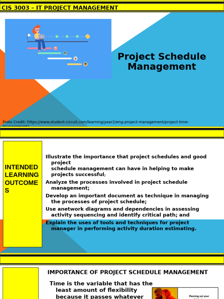 6 - Project Time Management | PDF | Project Management | Applied Mathematics