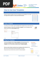 ND-Series Lock Templates Overview | PDF