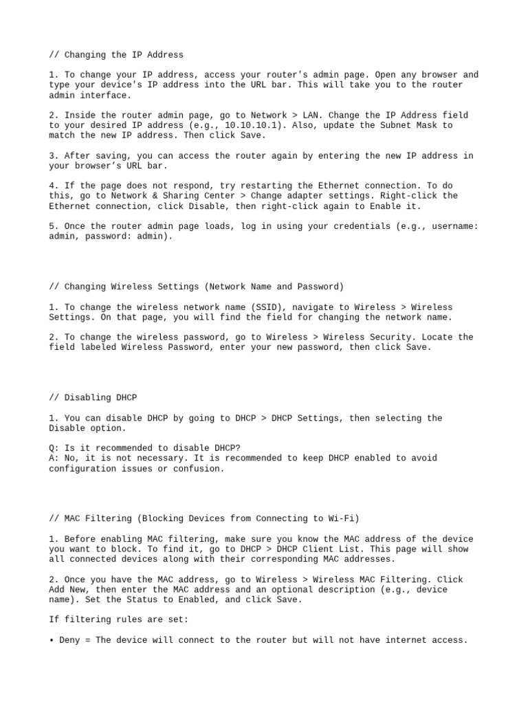 Wifi Configuration | PDF