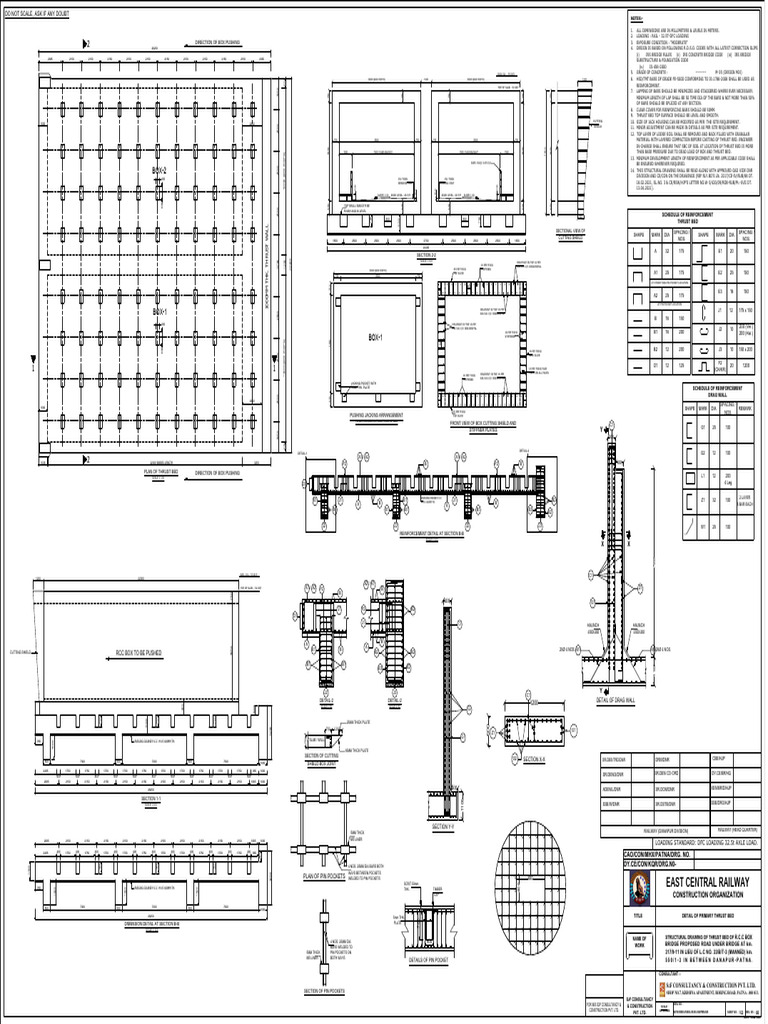 Airport Box Pushing R0 23062025 SHEET-1 | PDF | Building Technology | Materials