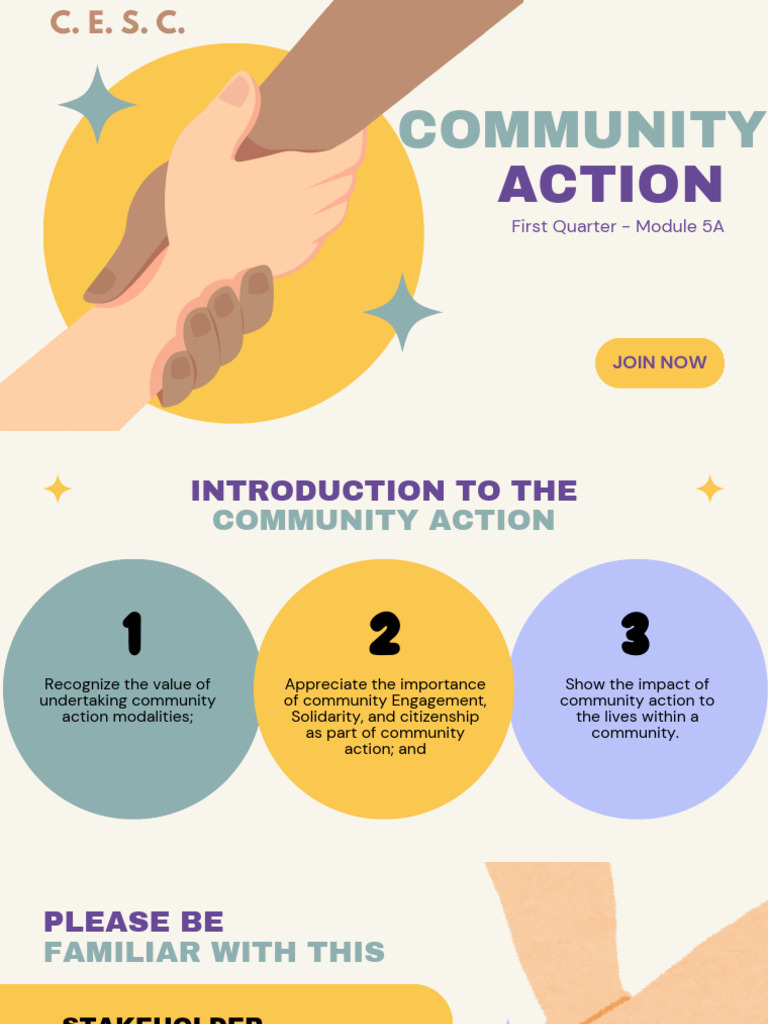 Community Action and Engagement Guide | PDF | Citizenship | Community