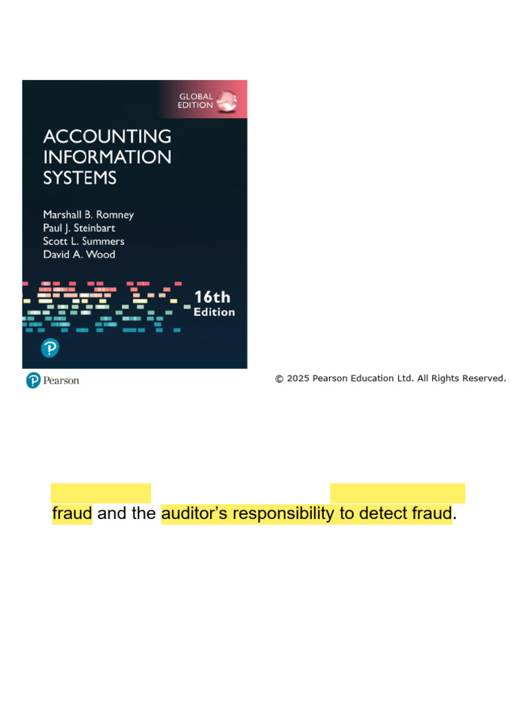 Understanding Fraud in AIS Systems | PDF | Fraud | Audit