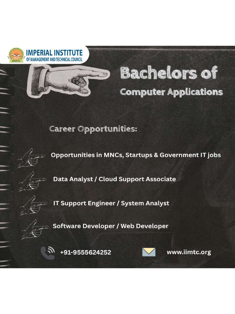 Bachelors of Computer Application Course | PDF