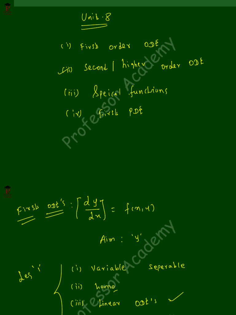 Diffential Equation | PDF