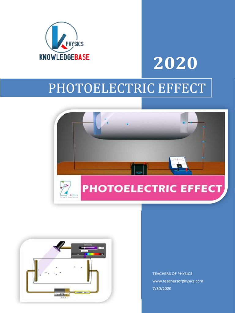 Photoelectric Effect | PDF