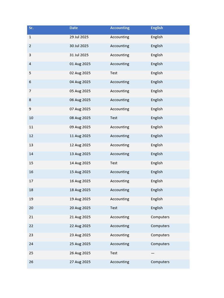 EPFO APFC 2025 1 Month Schedule | PDF