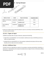 COMBIN14 | PDF | Force | Damping