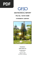 Sample Geotechnical Report | PDF | Road Surface | Soil Mechanics