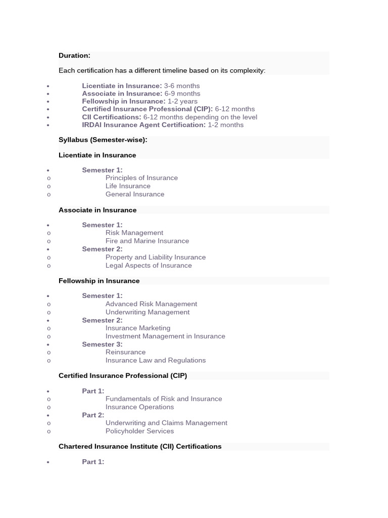 All Courses Ido | PDF | Insurance | Financial Risk