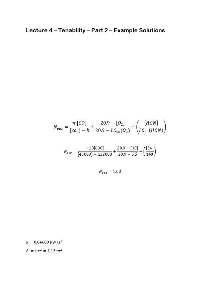 Lecture Examples - Solution | PDF