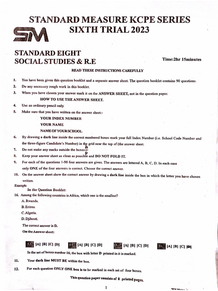 Kcpe English | PDF