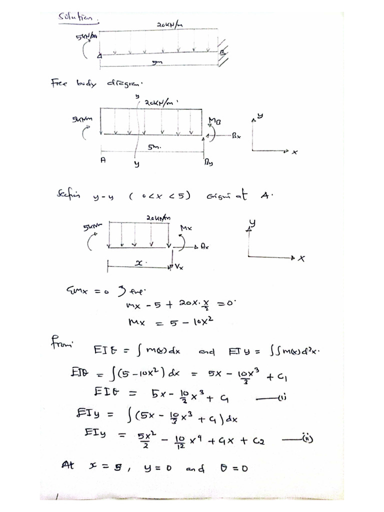 Assignment 2 Double Intergration | PDF