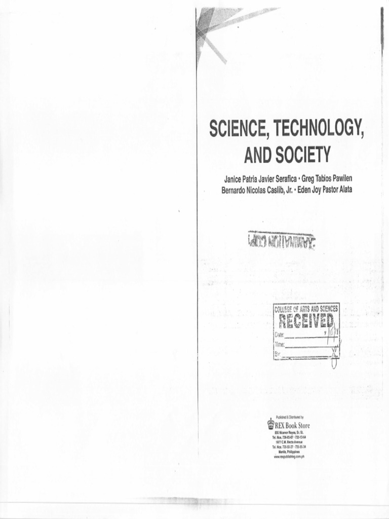 Science Technology Society Rex Publishing PDF | PDF