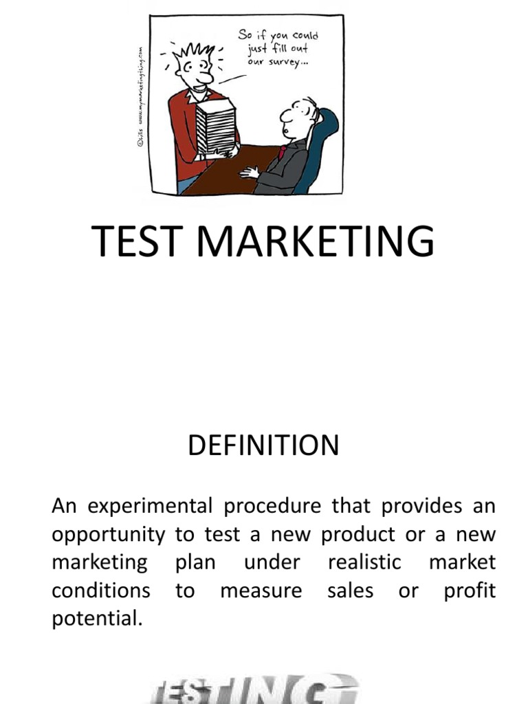 Test Marketing | PDF | Marketing | Advertising
