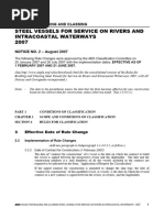 BV Rules for Steel Ship Classification | PDF | Ships | Shipping