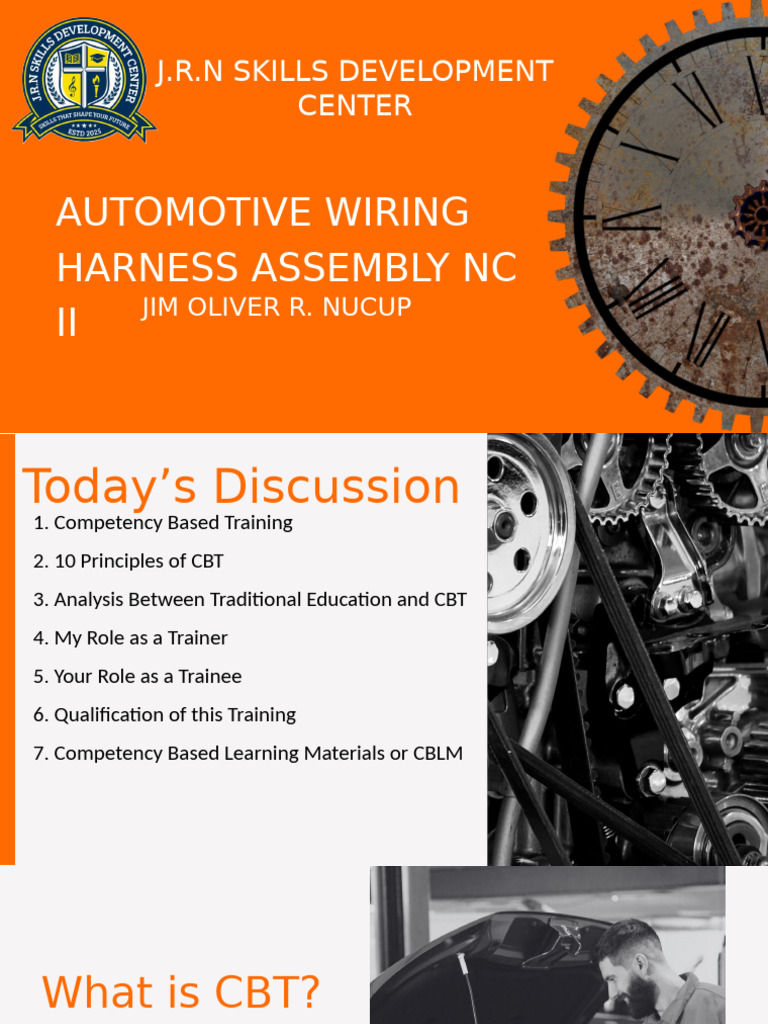 Competency-Based Automotive Training Guide | PDF | Learning