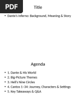 Fraud in Dante's Inferno | PDF