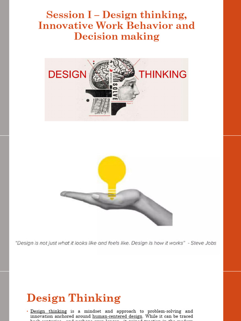 Slides - Design Thinking | PDF