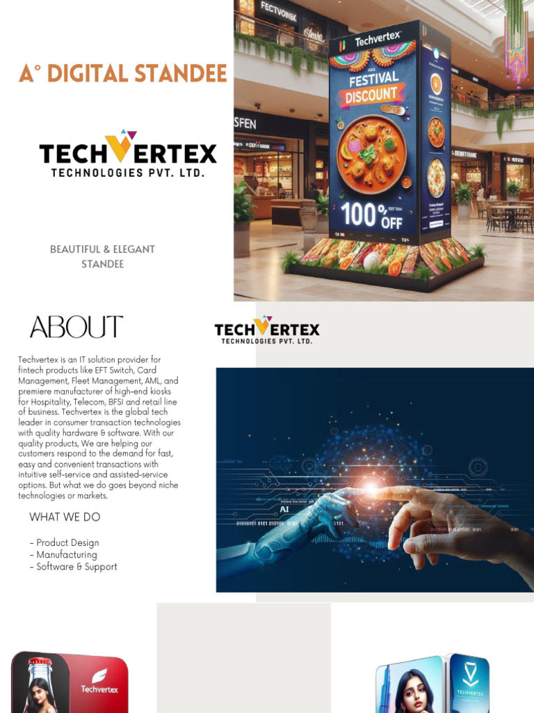 Standee Product Portfolio Presentation | PDF