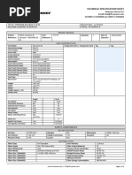 AHU Specifications and CFM Data | PDF | Mechanical Engineering