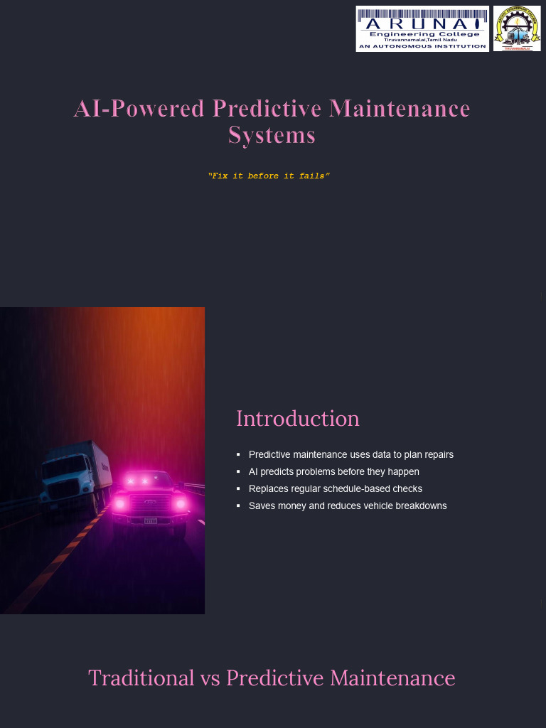 Ai Powered Predictive Maintenance Systems Pdf