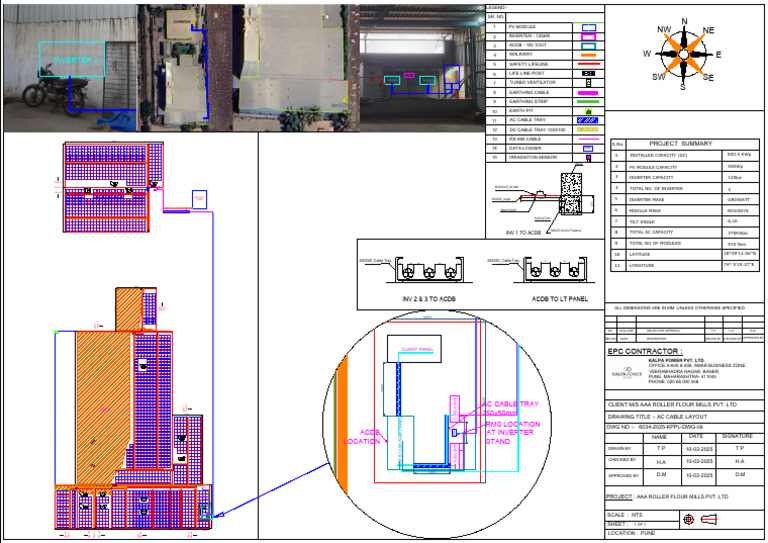 Aaa Roller Flour Mill - Ac Cable Layout | PDF | Glass Applications ...