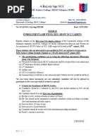 NCC Enrolment Form | PDF