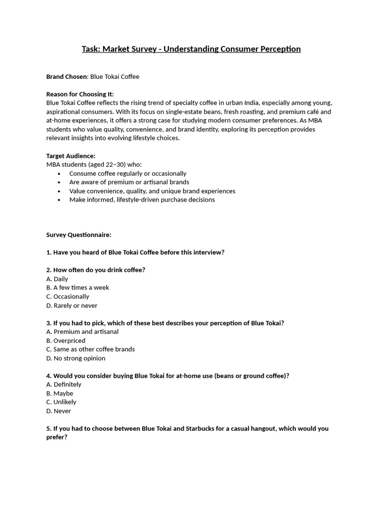 Task4 Questionnaire 2025PGP374 | PDF