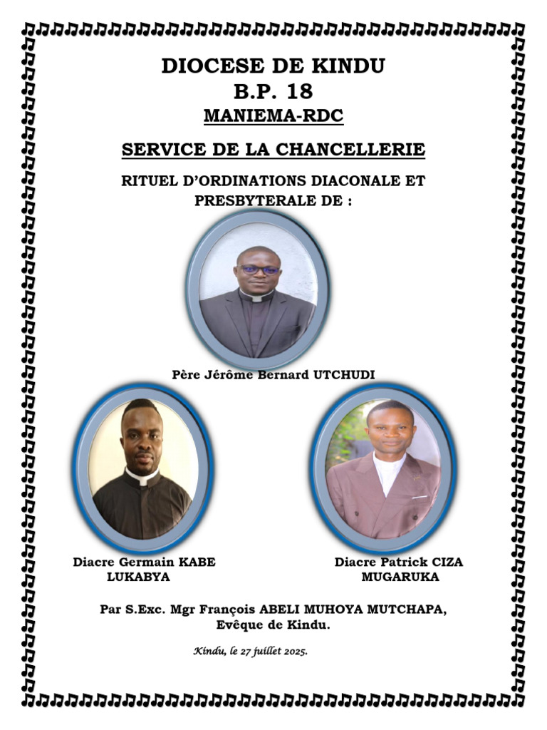 Ordination Kindu 27072025 | PDF