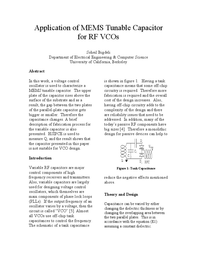 Big Deli | PDF | Capacitor | Telecommunications Engineering