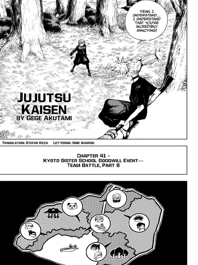 Chapter 41 Kyoto Sister School Goodwill Event - Team Battle, Part 8 | PDF