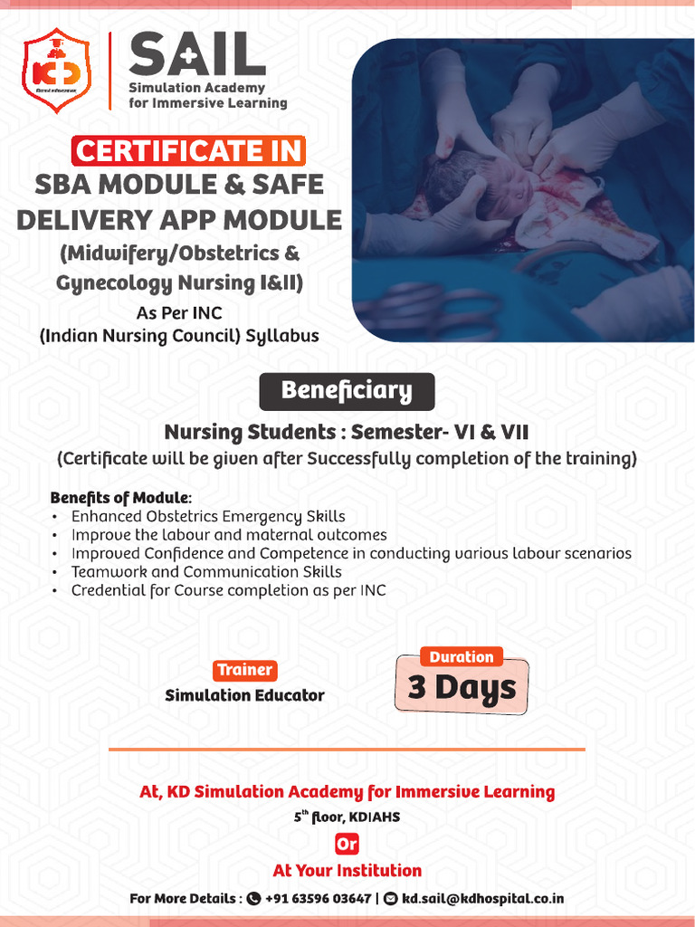 Skilled Birth Aendant & Safe Delivery App | PDF