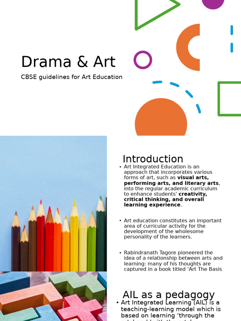 Art Integrated Education | PDF | Curriculum | Learning