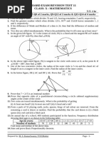 Lines and Angles Class 6 MCQ Worksheet Set 01 | PDF | Angle | Geometric ...