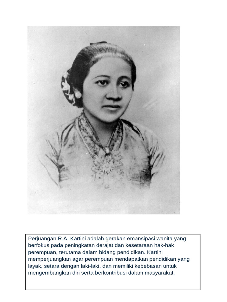 Emansipasi Wanita oleh R.A. Kartini | PDF